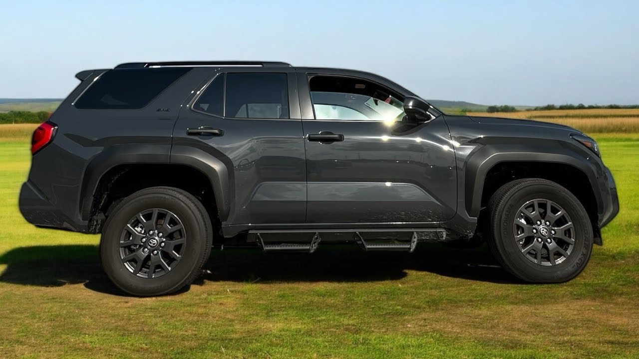 My first 2025 Toyota 4Runner with custom katzkin leather upgrade - YouTube