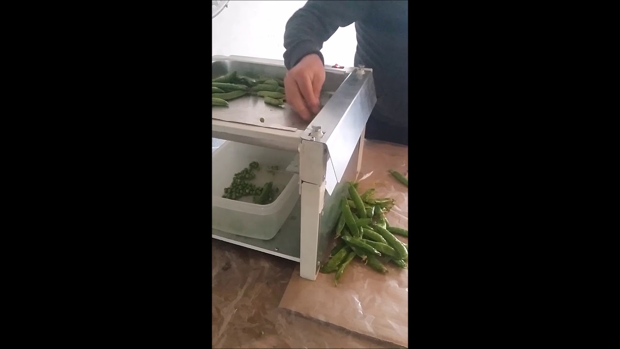 Ηλεκτρική Μηχανής αυτόματης για ξεσπόριασμα χλωρά Αρακά, Φασόλια ...
