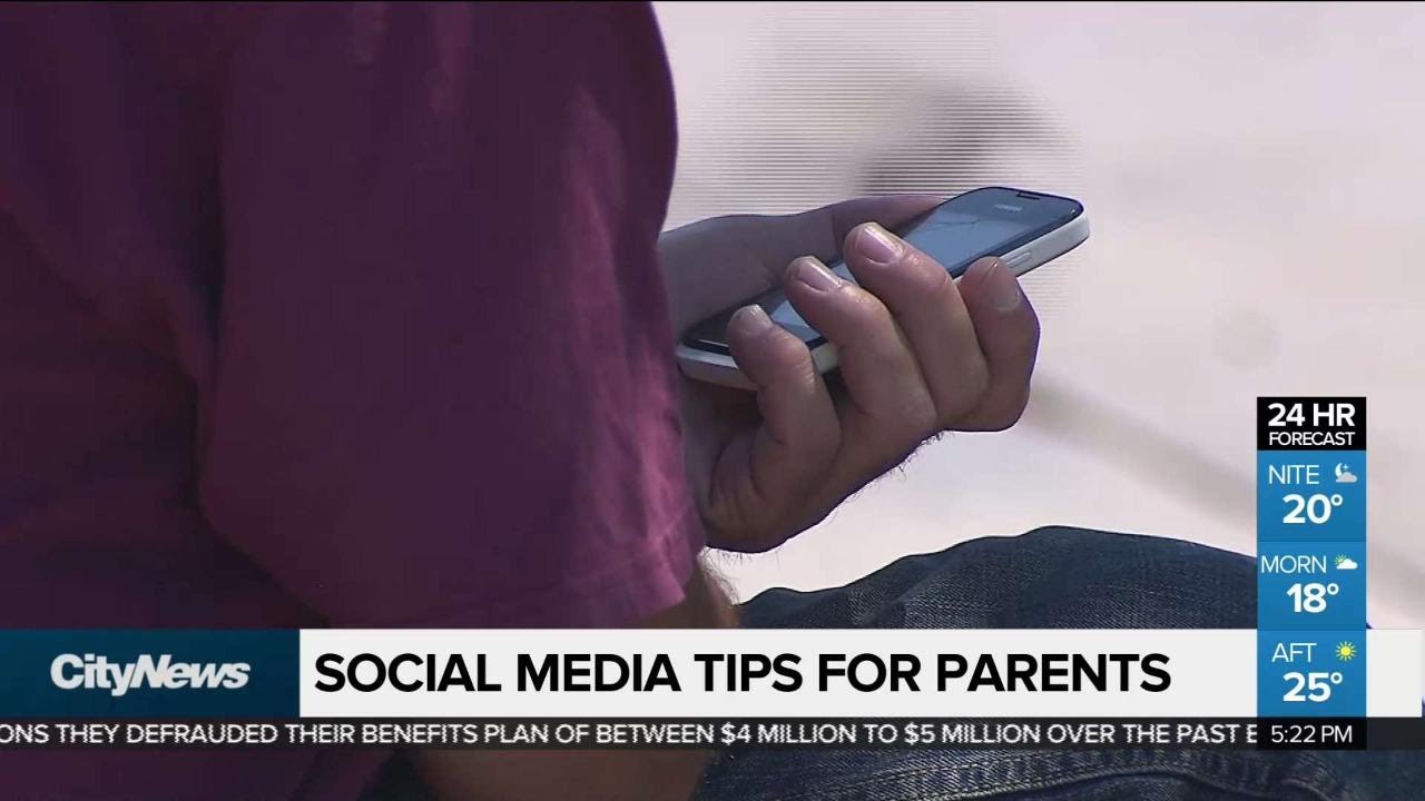 Social media tips for parents - YouTube