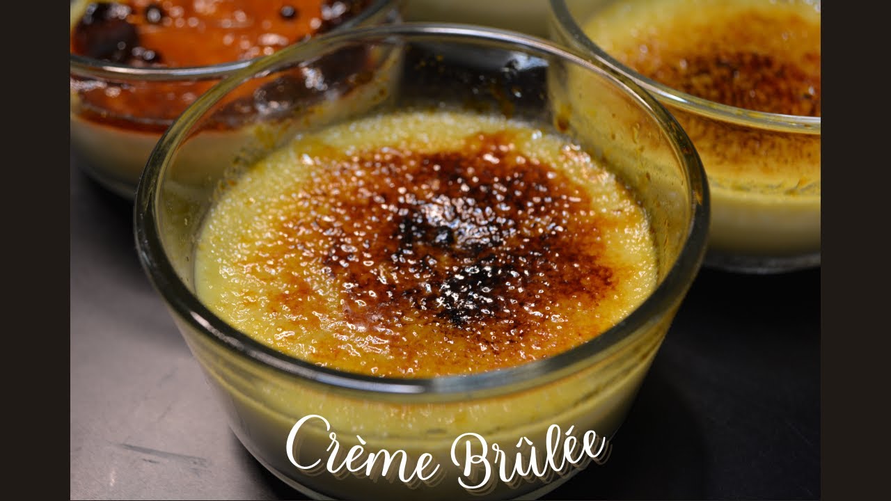 Crème Brûlée : 2 different ways (Torch or no Torch) - YouTube