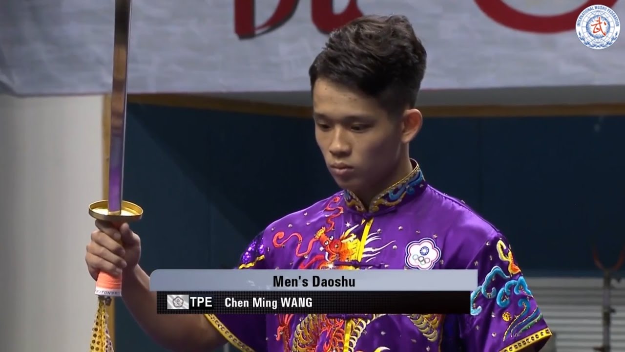 1st Taolu World Cup - Chen Ming Wang (TPE) - Men's Daoshu - 2nd Place ...