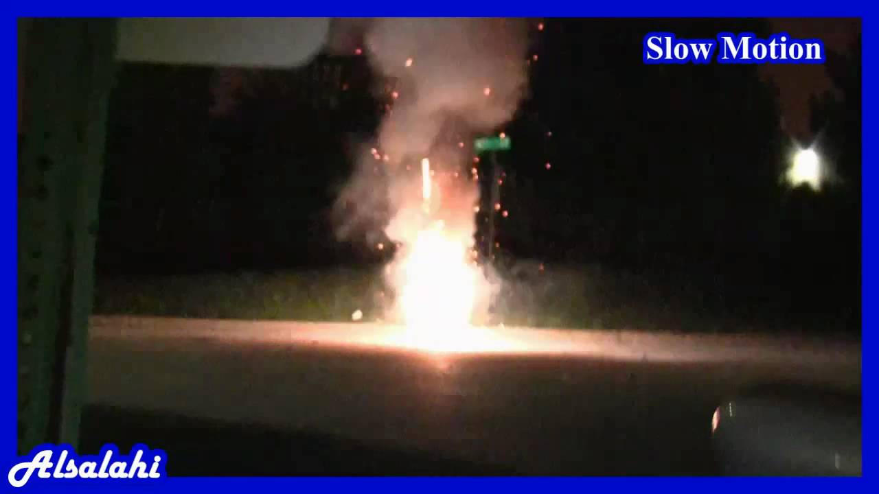 Awesome-Scary FireWorks - YouTube