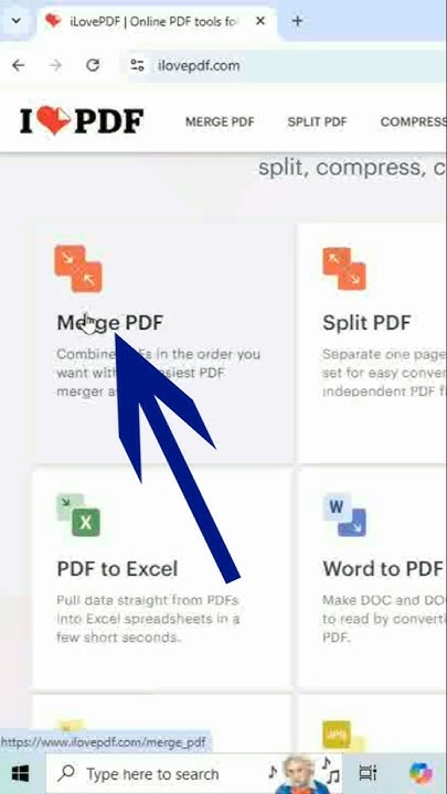 Merge PDF File into one - YouTube