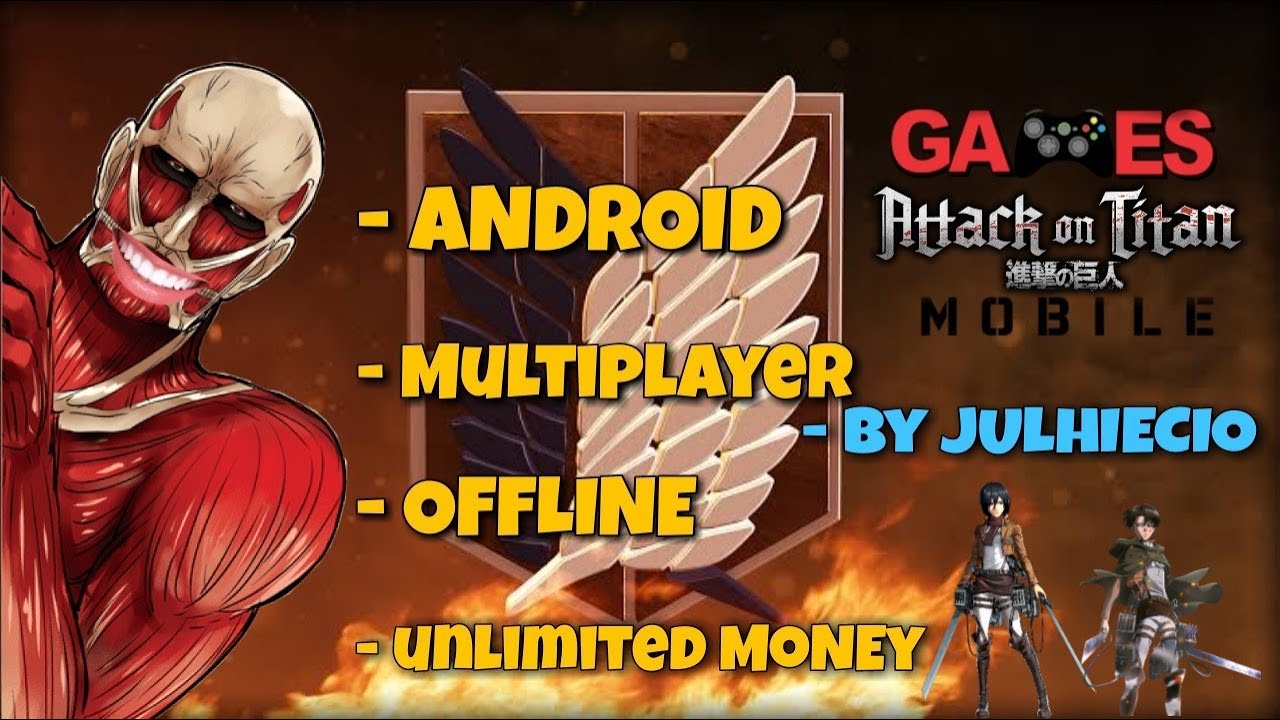 GAME AOT MOBILE OFFLINE - YouTube