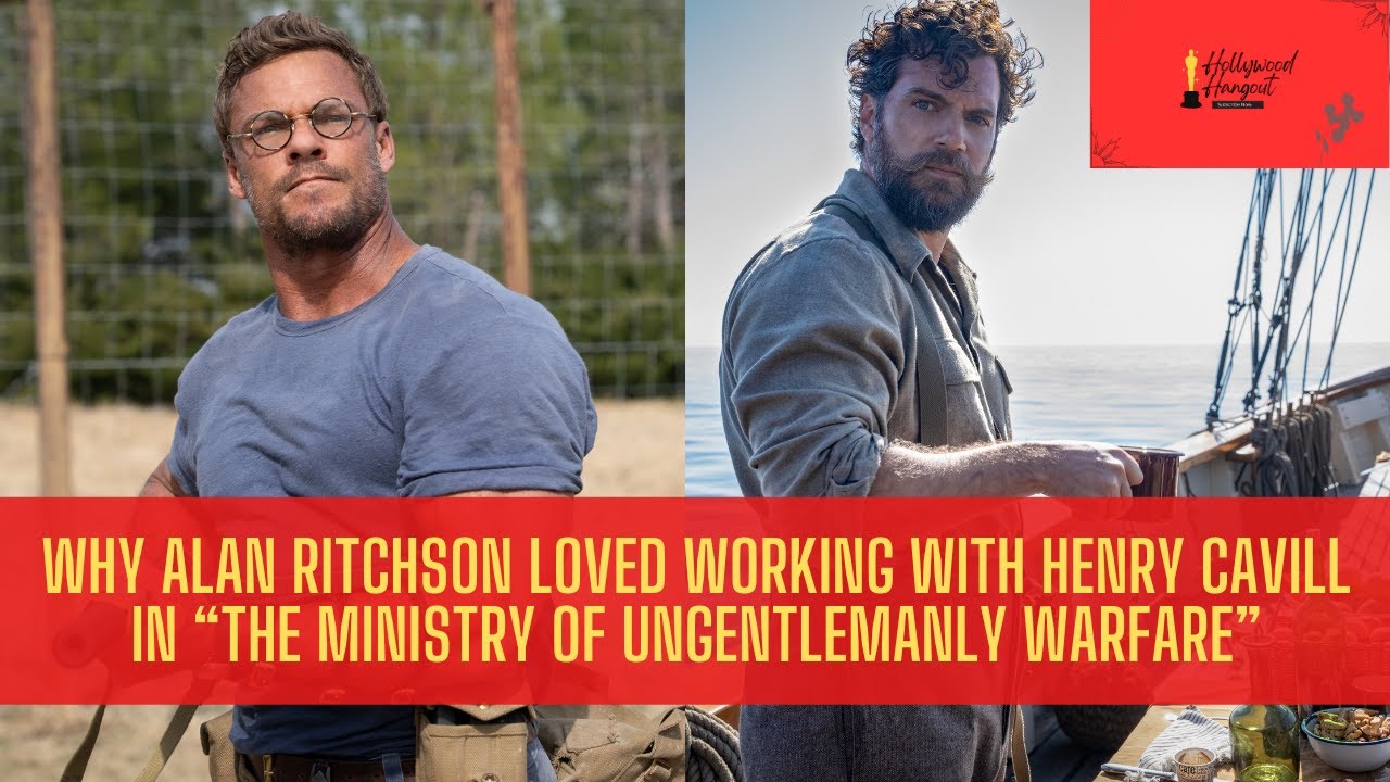 Alan Ritchson on Why he LOVED Working With Henry Cavill in "The ...