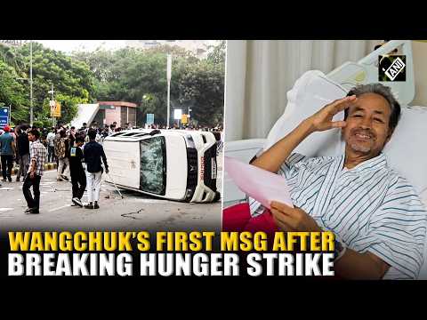 MUST WATCH! Activist Sonam Wangchuk's first message to youth after breaking his hunger strike