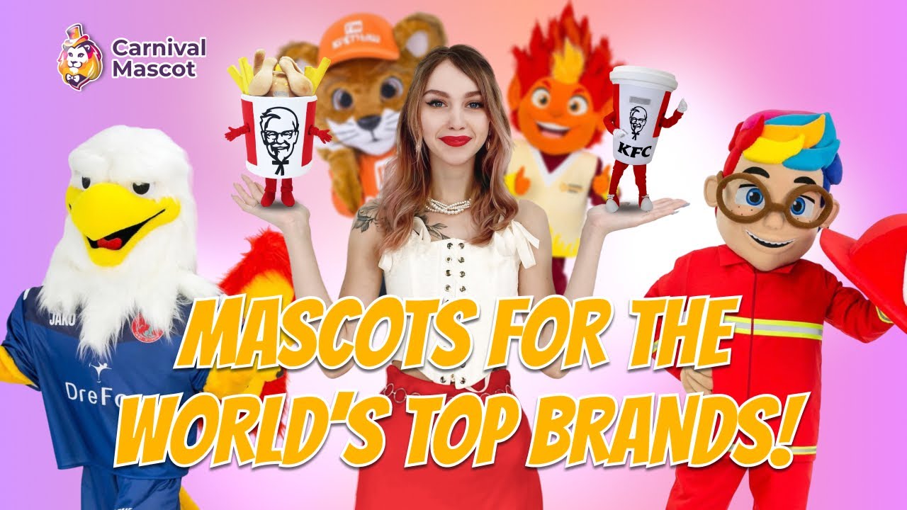Mascots for the World’s top Brands! 🌍 - YouTube