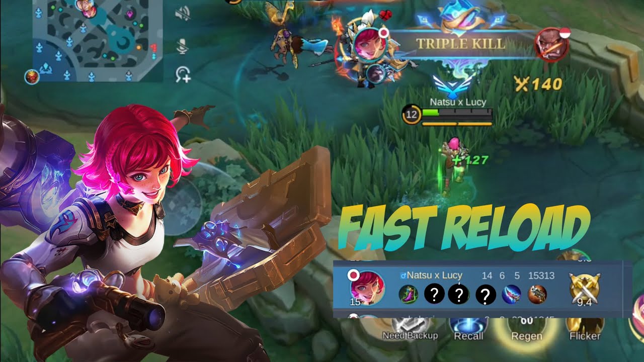 BUILD BEATRIX BROKEN RELOAD? - MLBB INDONESIA - YouTube