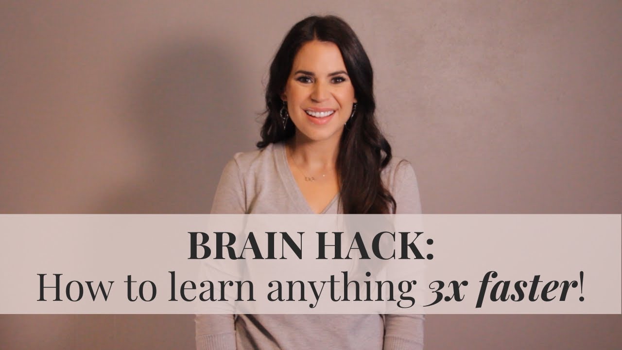 BRAIN HACK: HOW TO LEARN ANYTHING 3X FASTER! - YouTube