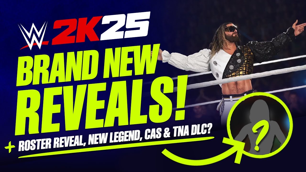 WWE 2K25: Latest Reveals, CAS Updates, Roster Reveal, New Legend, TNA ...