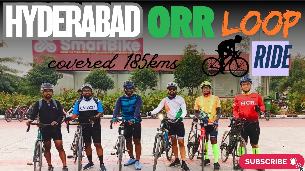 HYDERABAD ORR LOOP CYCLE RIDE- Completed 185kms #horrloop # ...