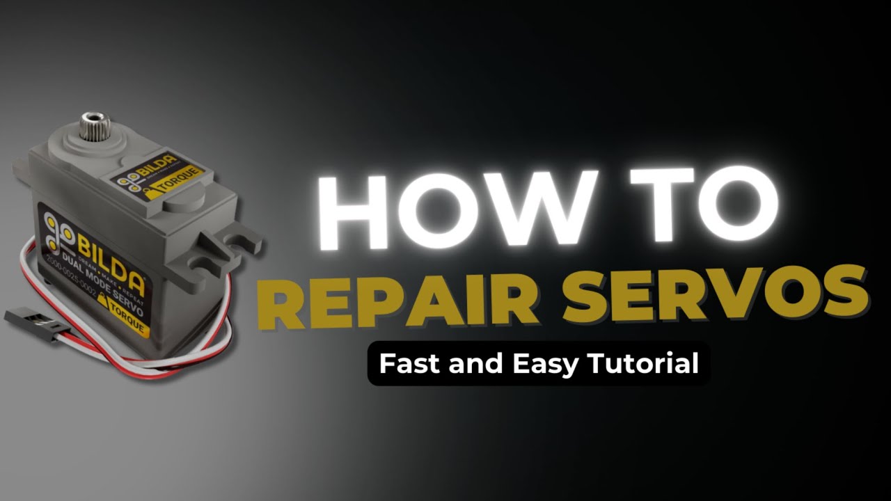 How to Repair Servos - YouTube
