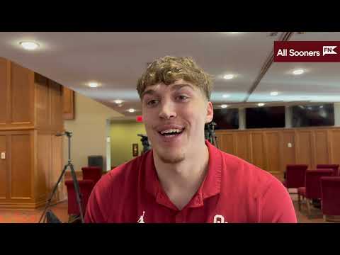 Oklahoma Football: DE Caiden Woullard Spring Media Day - YouTube