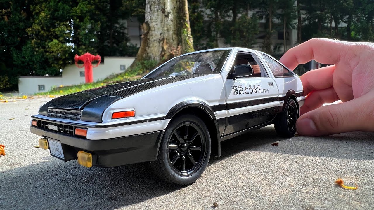 Initial D Toyota AE86 Diecast Model | Diecast Show - YouTube