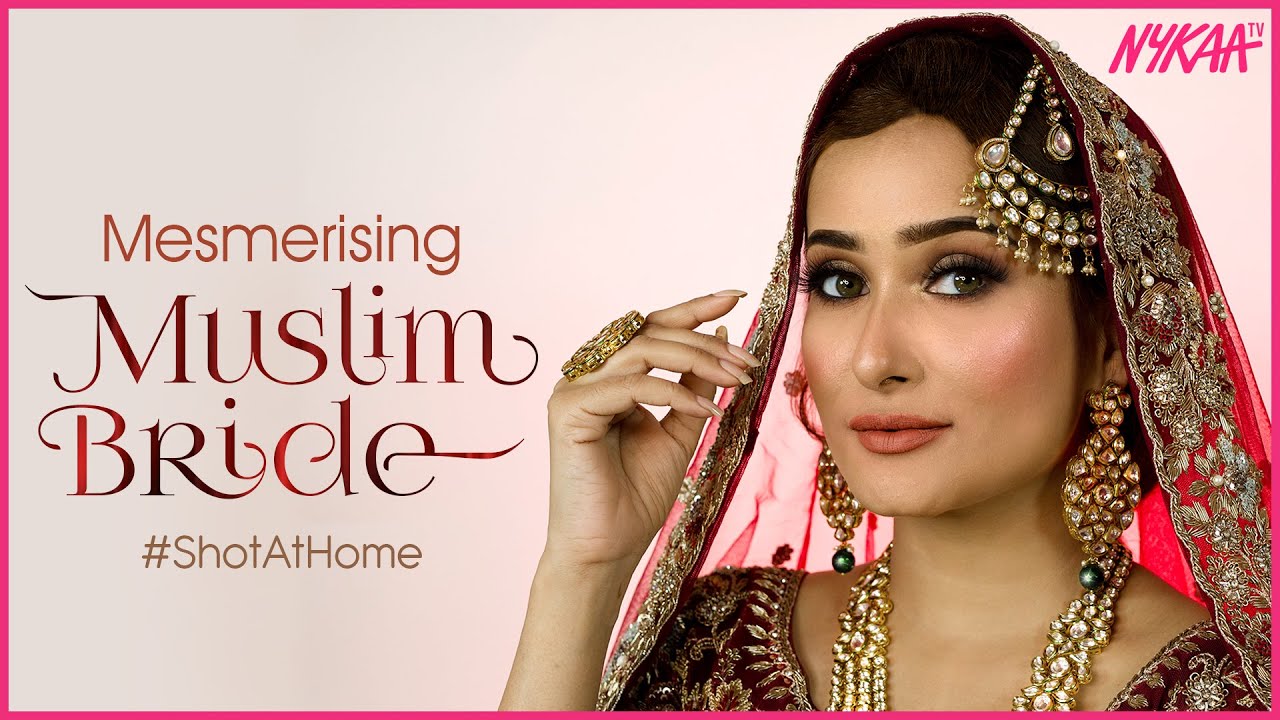"Nikah" Makeup Look for Muslim Brides | Muslim Wedding Makeup Tutorial ...