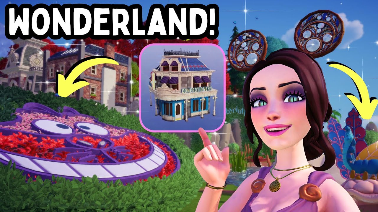 Alice In Wonderland in Disney Dreamlight Valley! NEW Premium Items ...