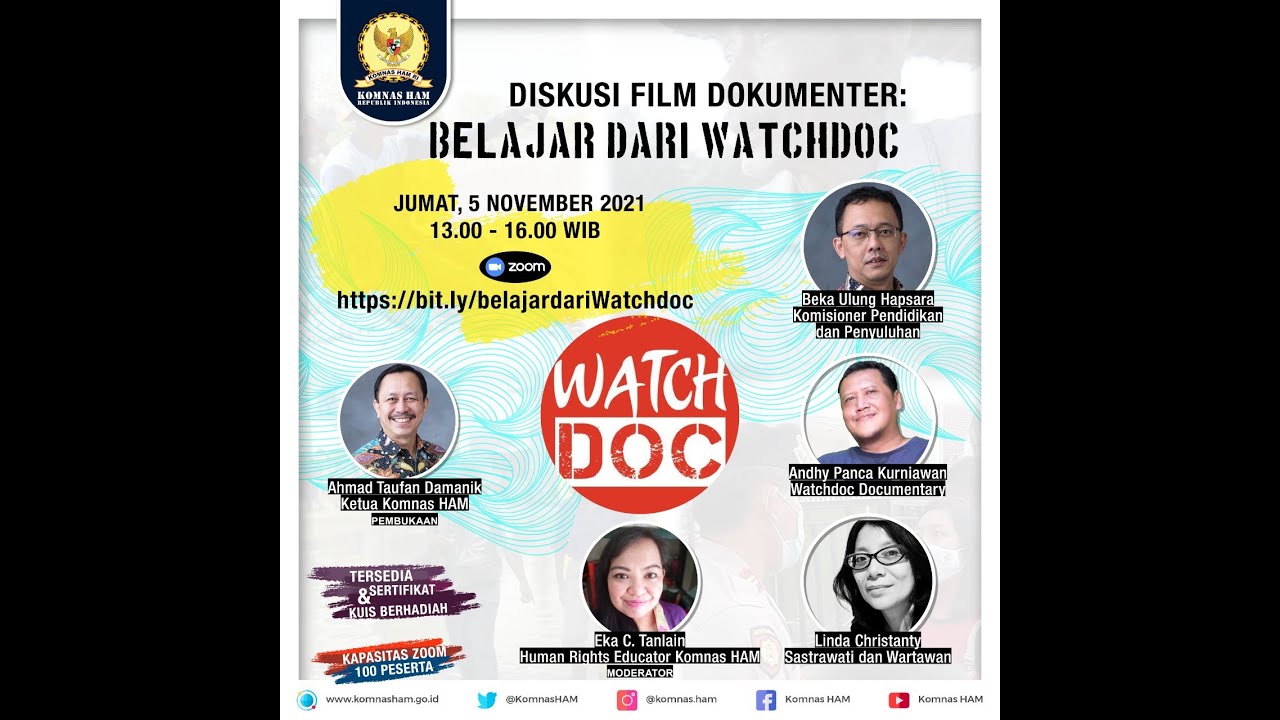 Diskusi Film Dokumenter : Belajar dari WatchDoc - YouTube