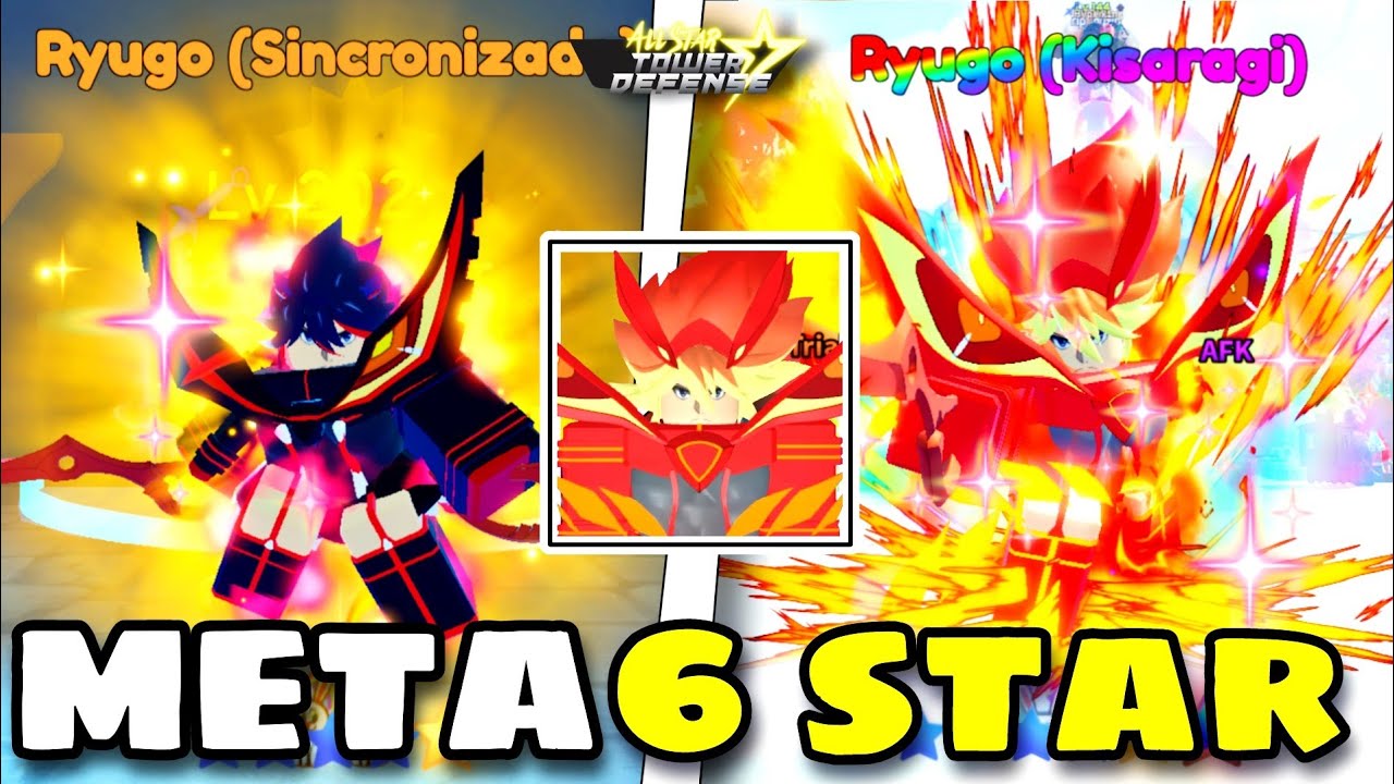 TIVE QUE FAZER A RYUGO 6 ESTRELA NO ALL STAR TOWER DEFENSE - Serie FÃ ...