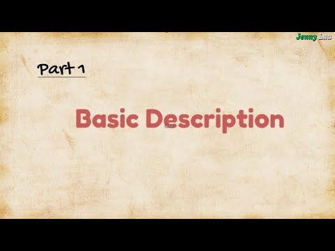 1. Part1- BASIC DESCRIPTION - IELTS Speaking answer's structures - YouTube