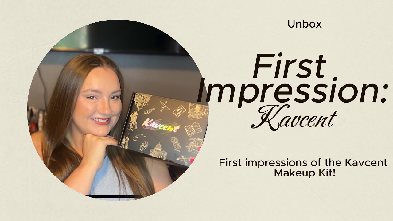 Kavcent Unboxing | First Impressions | Makeup Kit - YouTube