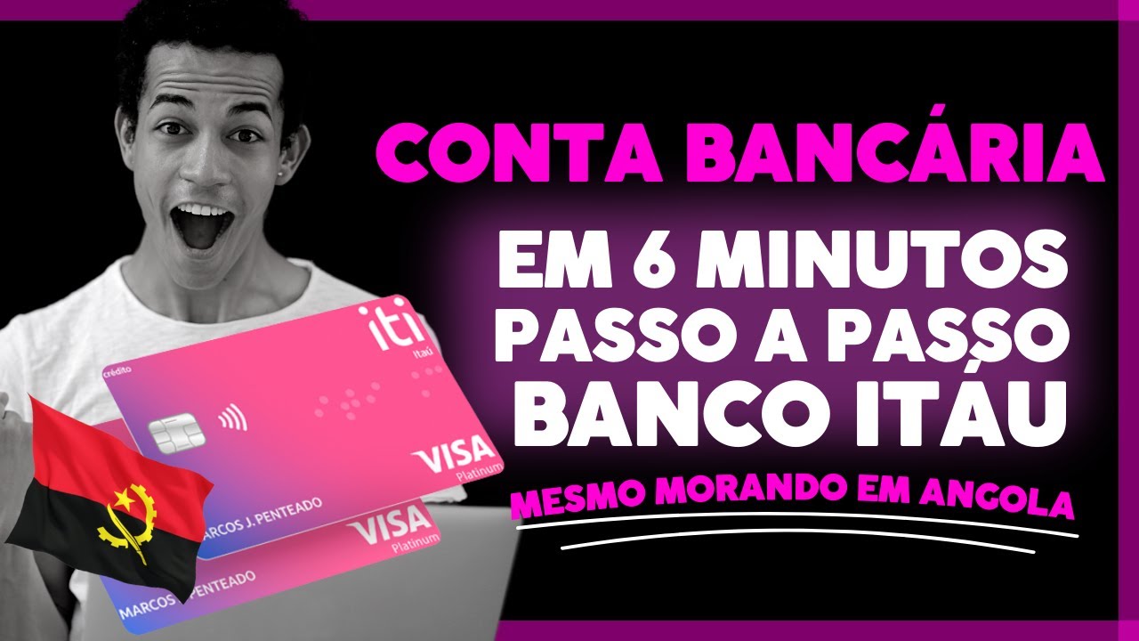 Como criar uma Conta Bancária Brasileira Em Angola | PIX - YouTube
