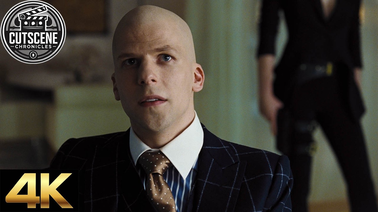 [4K UHD] Lex Luthor Escapes & Deal With Deathstroke CUTSCENE | Zack ...