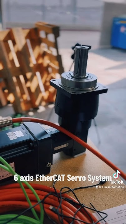 6 Axis Servo System - Omron Automation using Ethercat Protocol - YouTube