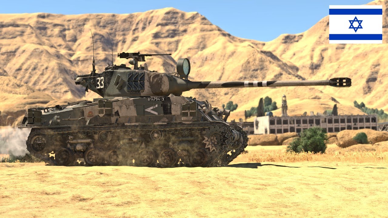 War Thunder — M51 (W) — 6 Kills - YouTube