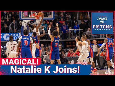 Natalie Kerwin, Detroit Pistons Sideline Reporter, Joins To Discuss Pistons' Magical Season