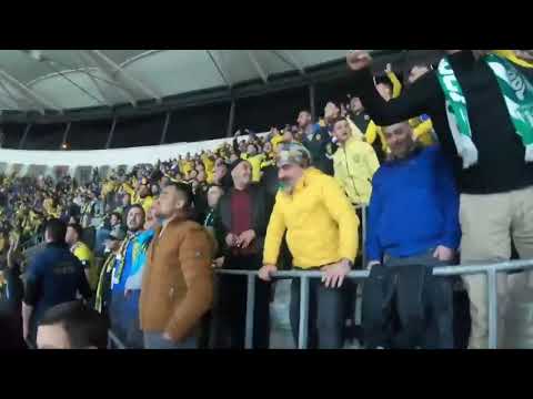 Besiktas Taraftarı ankaragücü ne kontra yapıyor Deplasman Tribünü Çekimi