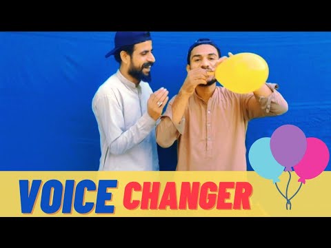 Vioce Changer Experiment | Science Experiment | Baloon Voice Changer ...