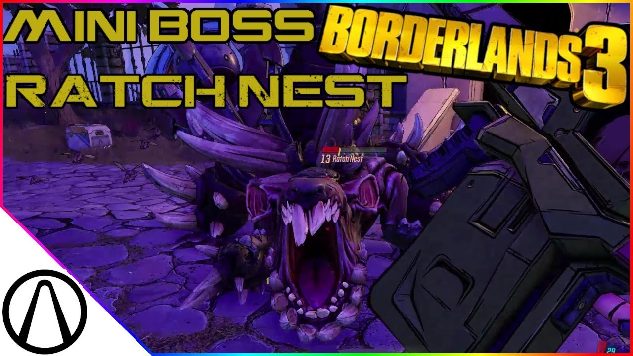 [𝐁𝐋𝟑] 𝐁𝐨𝐫𝐝𝐞𝐫𝐥𝐚𝐧𝐝𝐬 𝟑 - Mini Boss Fight Ratch Nest (𝐇𝐃) - YouTube