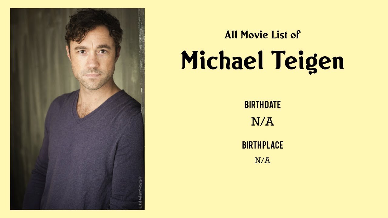 Michael Teigen Movies list Michael Teigen| Filmography of Michael Teigen - YouTube
