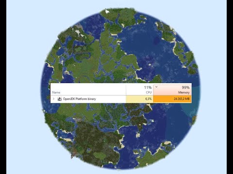 128 Chunks of Minecraft - YouTube