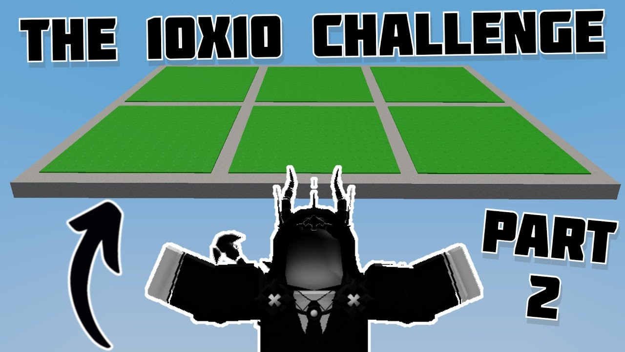 IT CONTINUES... THE 10X10 BUILD CHALLENGE #2 | ROBLOX ISLANDS!!! - YouTube