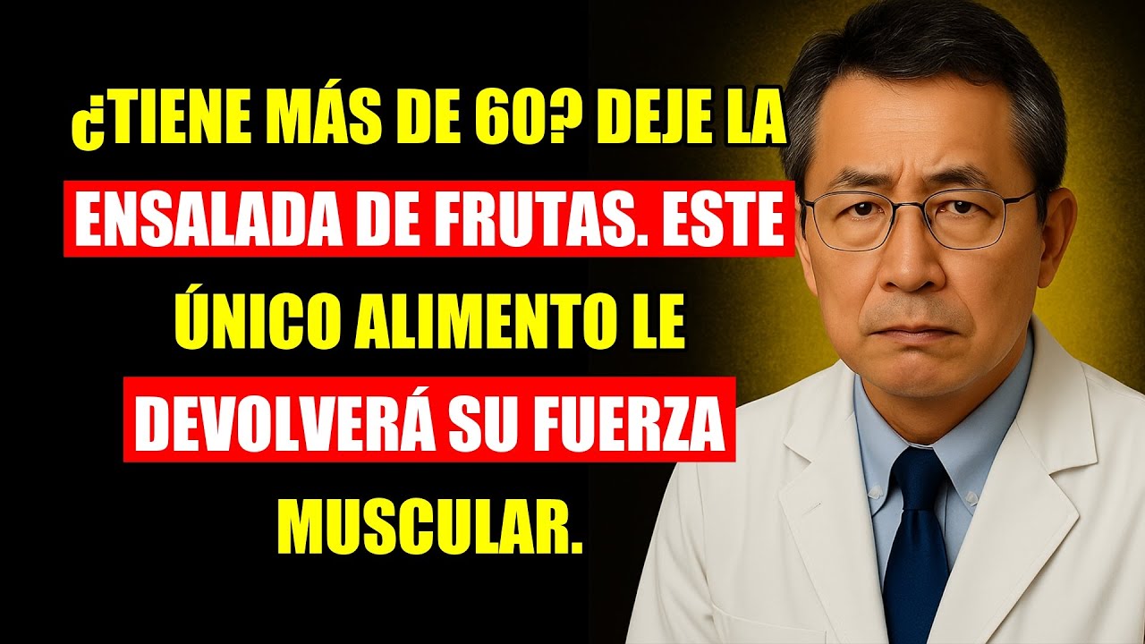 Doctor Advierte: A Los 60, La Fruta Destruye Músculo. Coma ESTO En Su ...