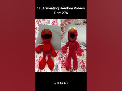 DISTURBING ELMO (3D Animating Random Videos) (Part 276) #Shorts - YouTube