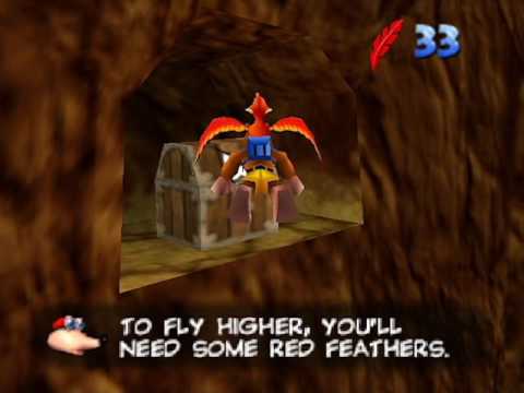 Banjo Kazooie Red Feathers Flying - YouTube