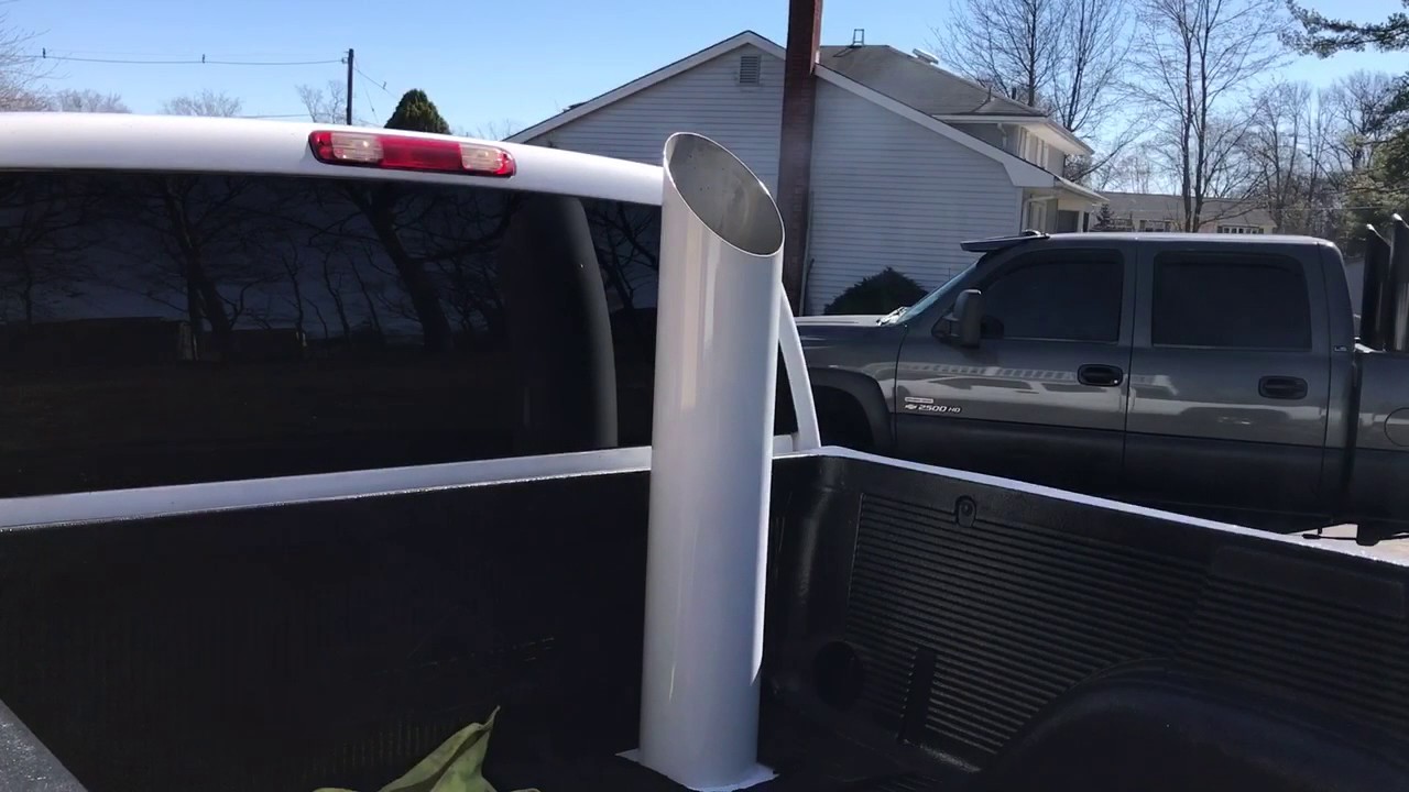 2001 silverado lb7 single 8 inch stack cold start - YouTube