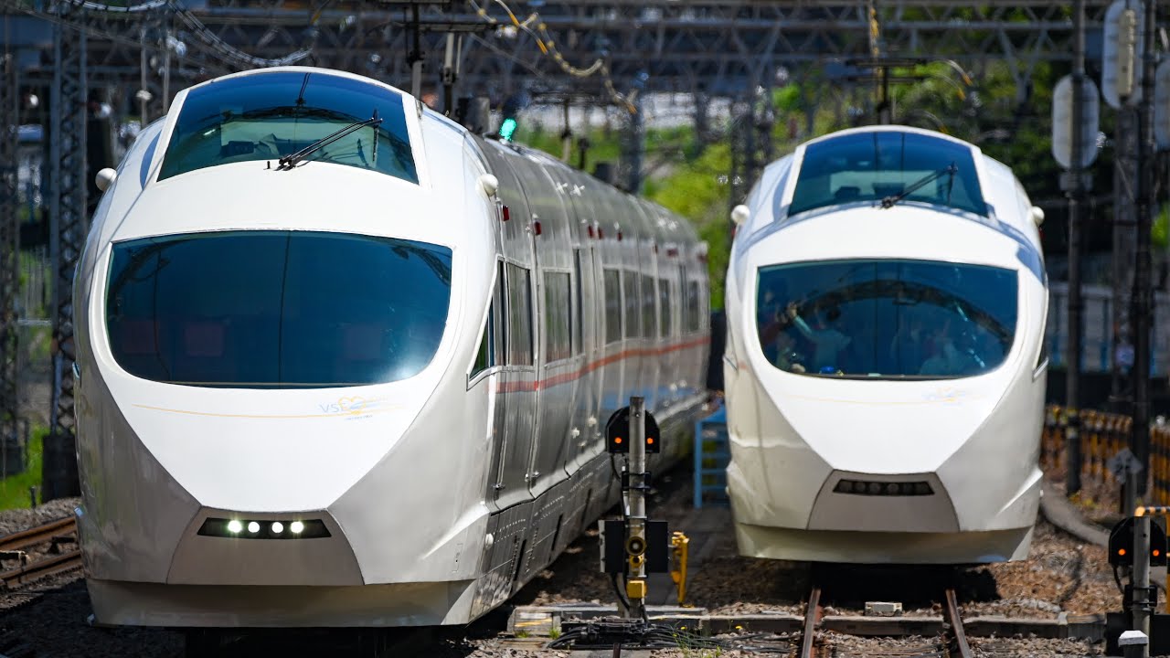 えー⁉️ 2本しか存在しないVSEが‼️小田急 VSE並走？！ この会社の本気を見た。ロマンスカー 並び贅沢 特別行路を走るミステリーツアー ...