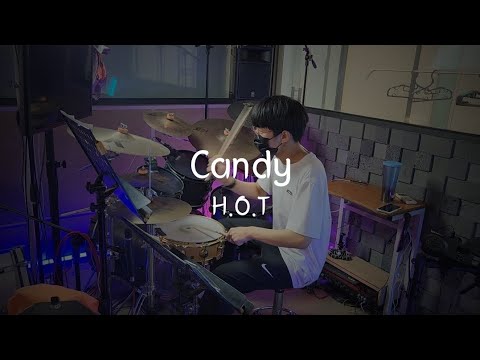 H.O.T - Candy/Drum/Drum Cover/드럼커버/캔디/H.O.T/90년대 히트곡/1996 - YouTube