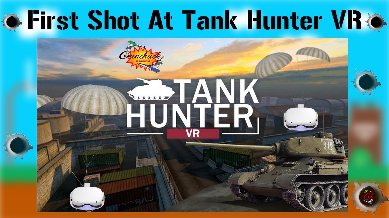 1st Level In Tank Hunter VR On Meta Quest 2 (Tower Defense Shooting) - YouTube
