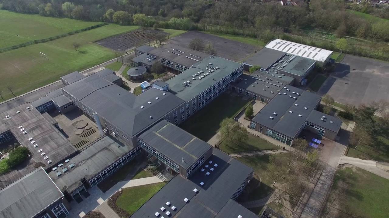 Woodham Academy: A Birds Eye View - YouTube