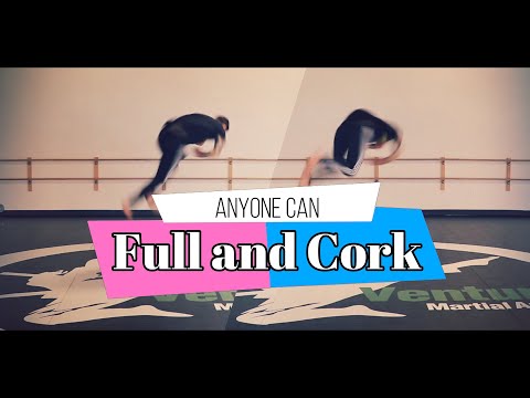 How To Learn Cart Full, Back Full, & Corkscrew Without Crashing (Trailer) : Martial Arts Tricking