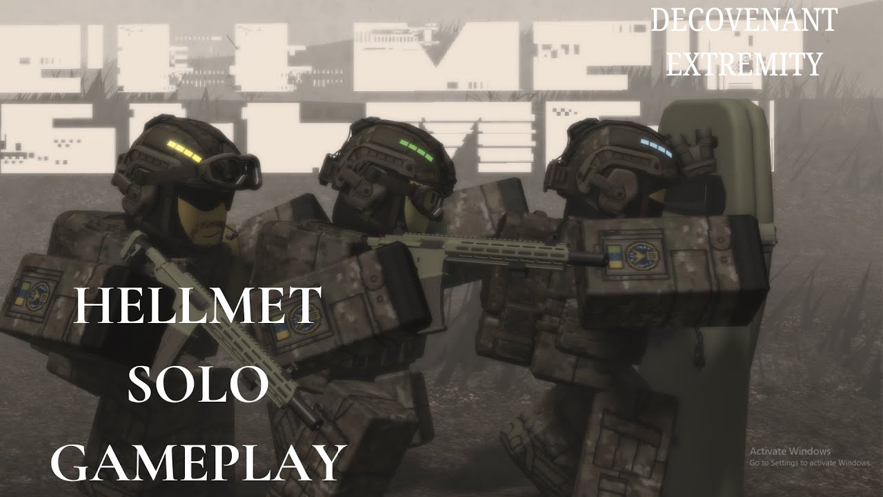 HELLMET SOLO GAMEPLAY | DECOVENANT EXTREME MODE - YouTube