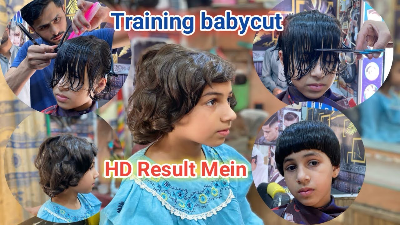 neo baby bob cut simple cutting trick girl haircut girl hairstyles ...