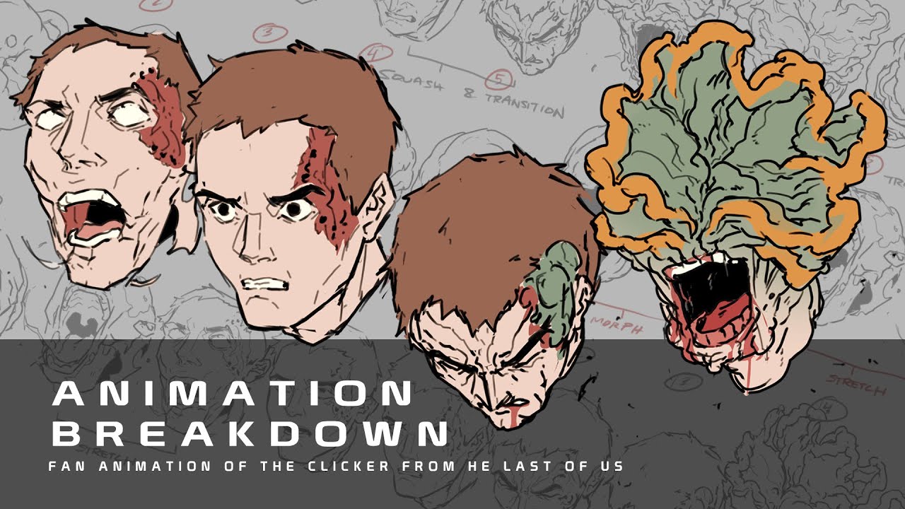 "clicker" the last of us animation breakdown - YouTube