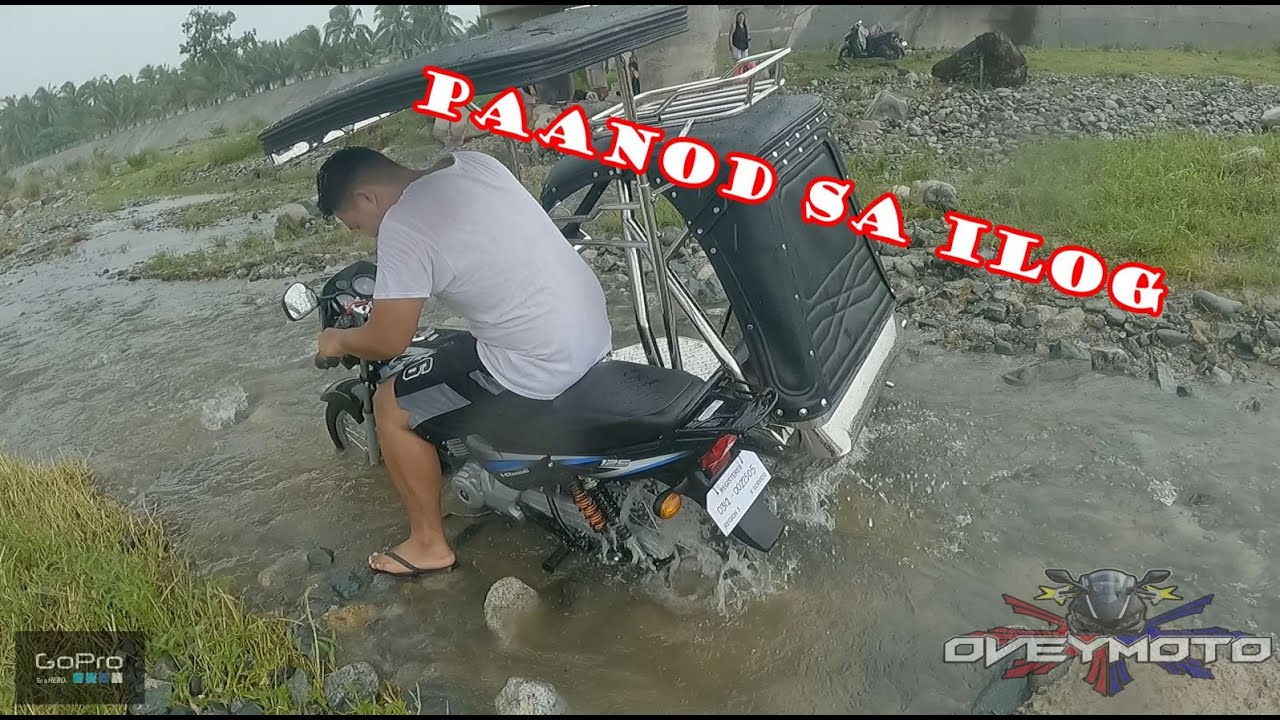 Tricycle River Crossing | Karayan idyay sirok tulay ti Bazal | Brgy ...