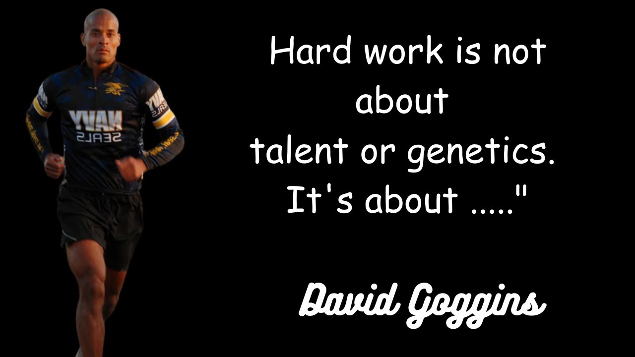 David Goggins: The Power of Hard Work and Determination - YouTube
