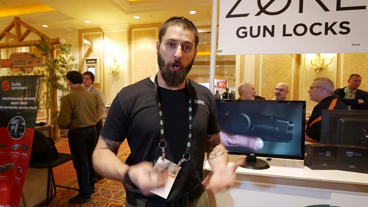 Zore X Handgun Lock - 2018 SHOT Show - YouTube